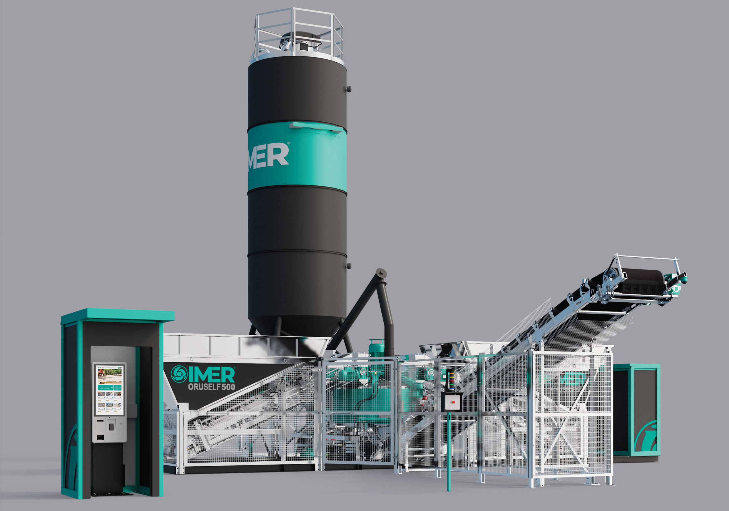 Distributeur de béton autonome ORUSELF 500 - IMER